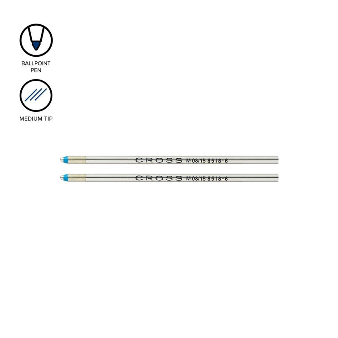 Ballpoint Pen Mini Blue Medium 2 pieces per pack Refill C8518-6 – Cross ...